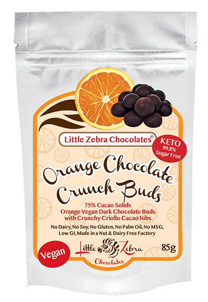 Dark Chocolate Buds | Little Zebra Chocolates